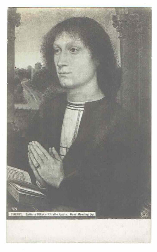 Firenze Galleria Uffizi Ritratto Ignato Hans Memling #759 #Postcard | eBay