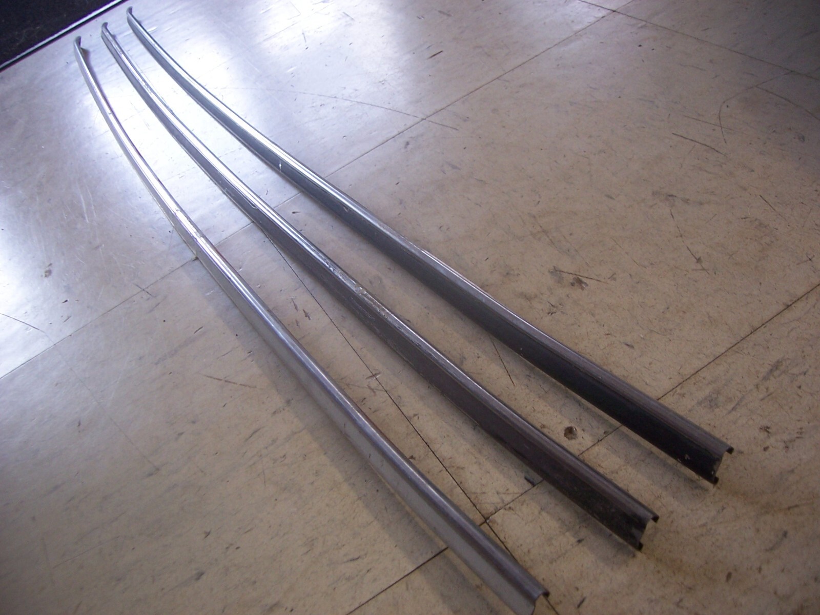 1-1971 pontiac grand prix vinyl top trim,molding,model j,1969,1970,1972 ...