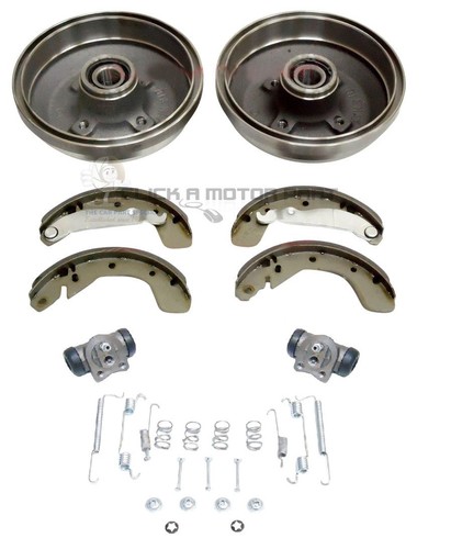 VAUXHALL CORSA C REAR BRAKE DRUMS SHOES WHEEL BEARINGS CYLINDERS ...