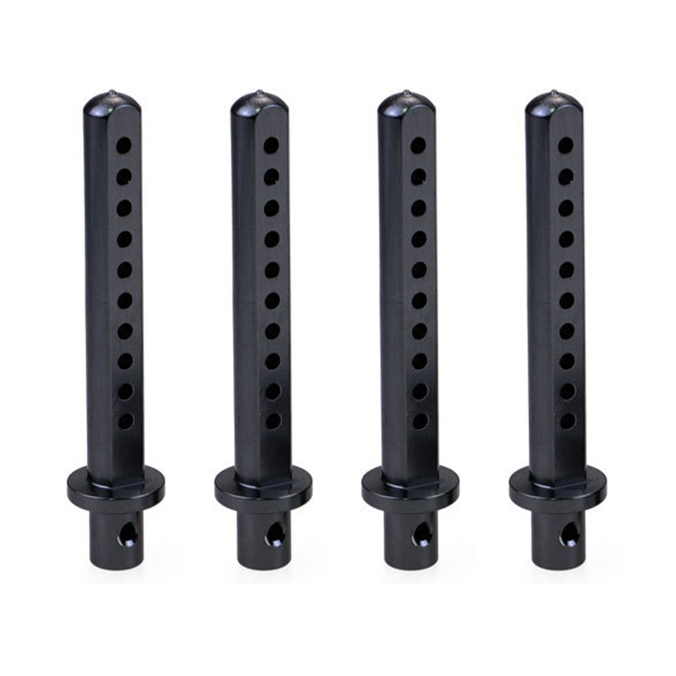 4Pcs Metal Body Shell Post Holder for Axial SCX10 90046-47 90059-60 1/ ...