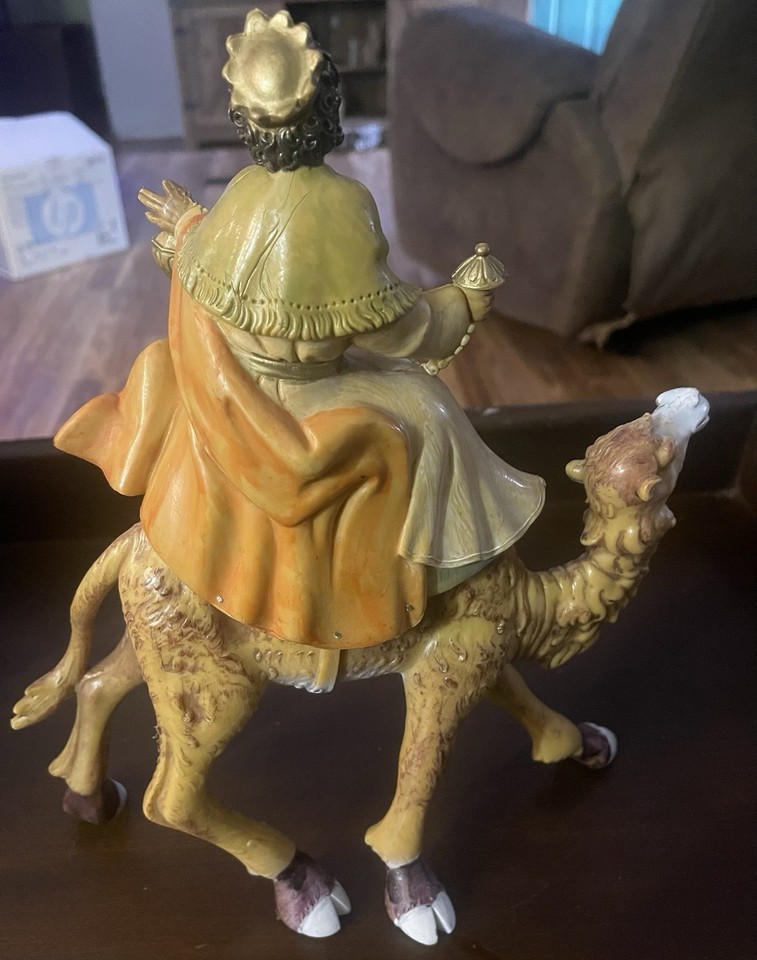 Fontanini Kings on Camels Three Wise Men Nativity Figurines Set ...