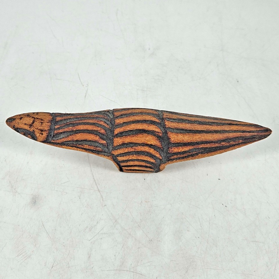 Vintage Australian Aboriginal Art carved Wood Lizard figurine | eBay