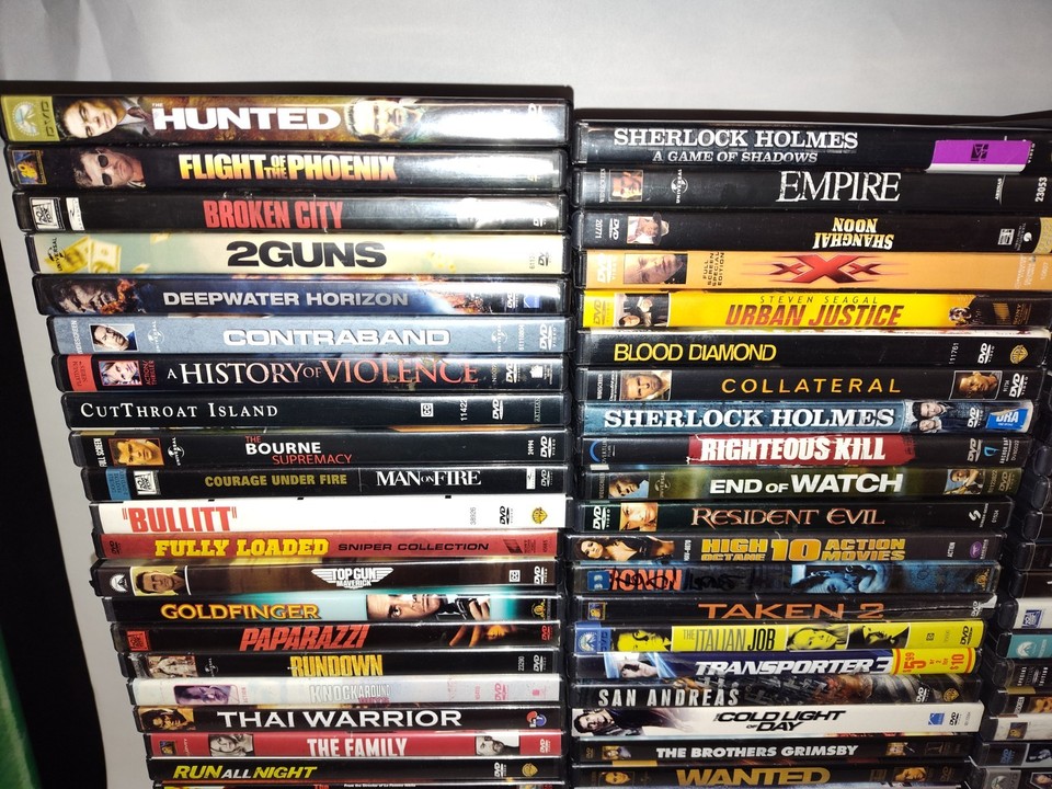 Lot of 100x ACTION ADVENTURE Mixed DVD Collection Set N43 | eBay