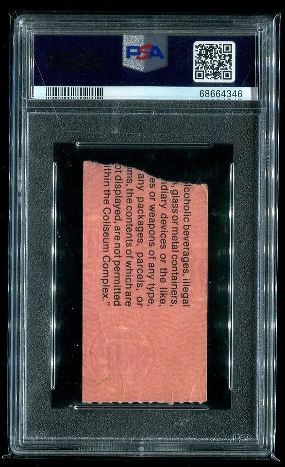 Michael Jordan 17 Points - 1984 PSA Ticket North Carolina Clemson | eBay