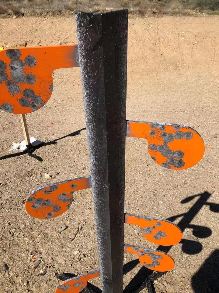 Highwild AR500 Dueling Tree Target Kit - 4" x 1/4" Steel Paddle | eBay