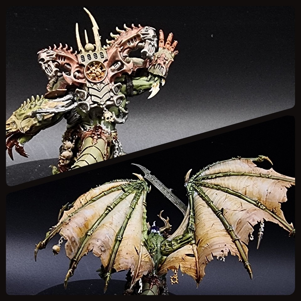 Warhammer 40k / AoS Daemon Prince of nurgle / death guard pro painted ...
