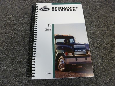 2003 Mack CH612 CH613 Truck Owner Operator Maintenance Manual 2002 xo ...