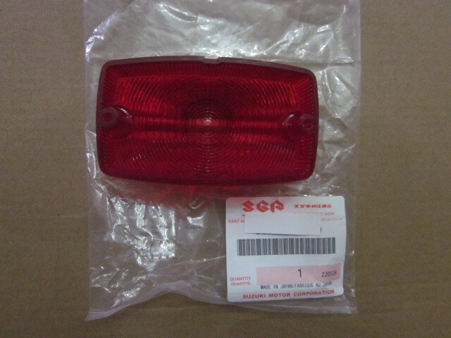 1980 - 1984 Suzuki PE175 Tail Light Lens NOS PE175 PE250 PE400 New | eBay