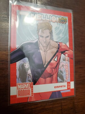 EMPATH / Marvel Annual 2020-21 (UD 2022) BASE Card #62 - VARIANT TIER 1 ...