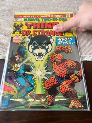 MARVEL TWO IN ONE #6 THING & DR STRANGE (1974) - 8.0 VERY FINE (MARVEL ...