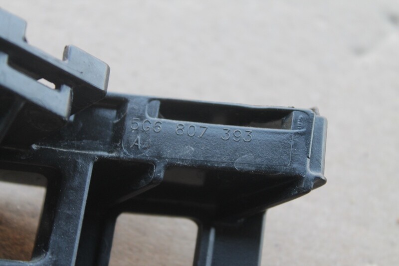 VW Golf 7 5G Supporto Guida Supporto Paraurti Sinistro Posteriore ...