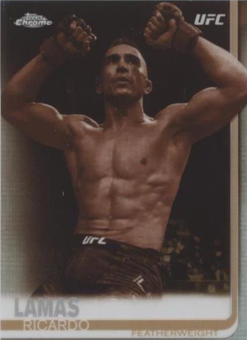2019 Topps Chrome UFC - Ricardo Lamas #36 Sepia for sale online | eBay