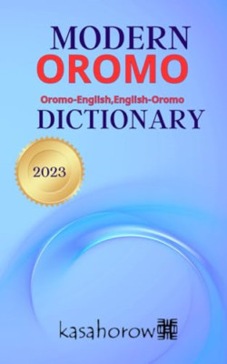 Modern Oromo Dictionary : Oromo-English, English-Oromo - NEW Oromo ...