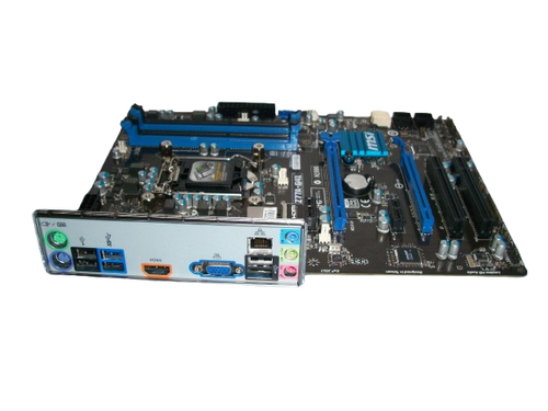 MSI Z77A-G41 LGA 1155/Socket Intel Gaming Motherboard W/IO | eBay