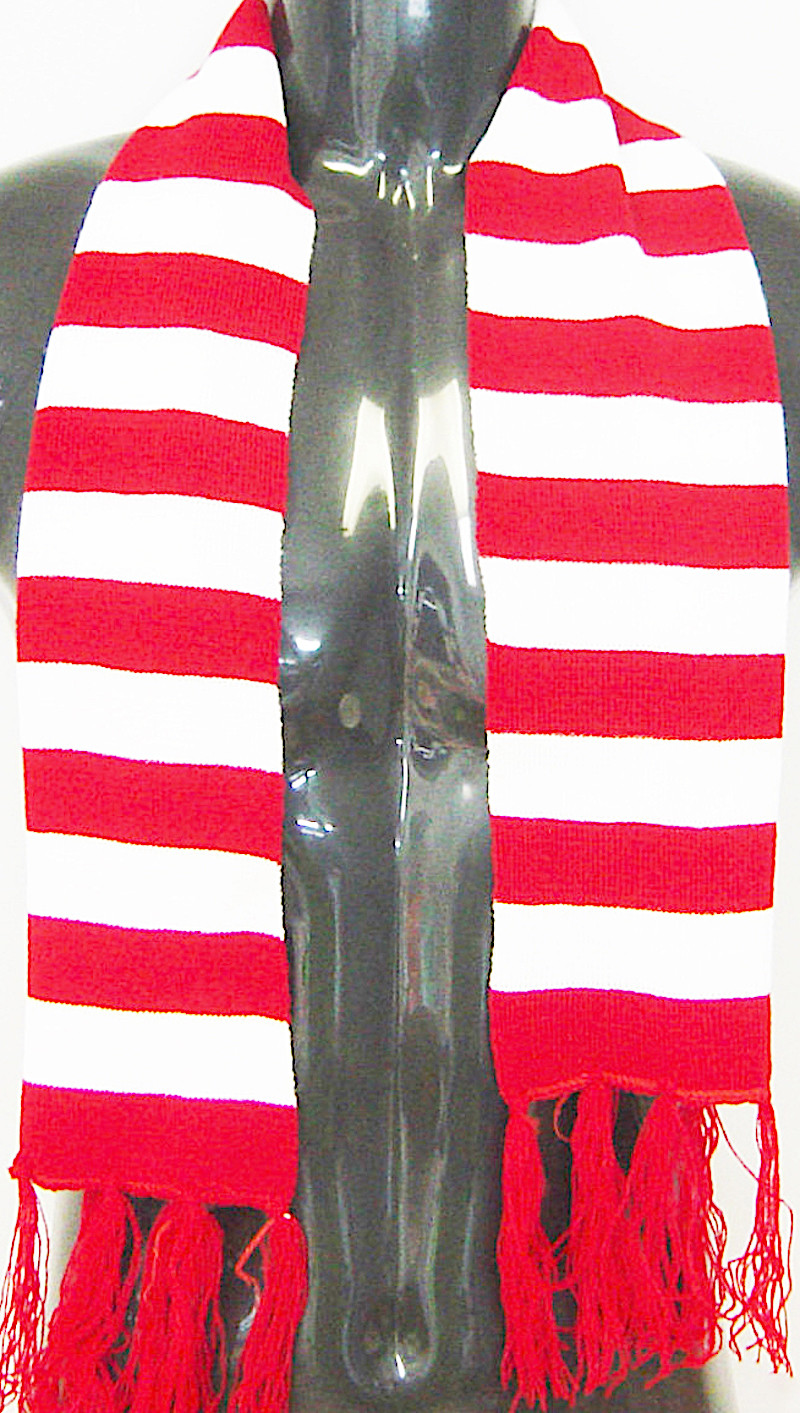 Red White Stripe Wheres Waldo Beanie Hat Scarf & Glasses Costume ...