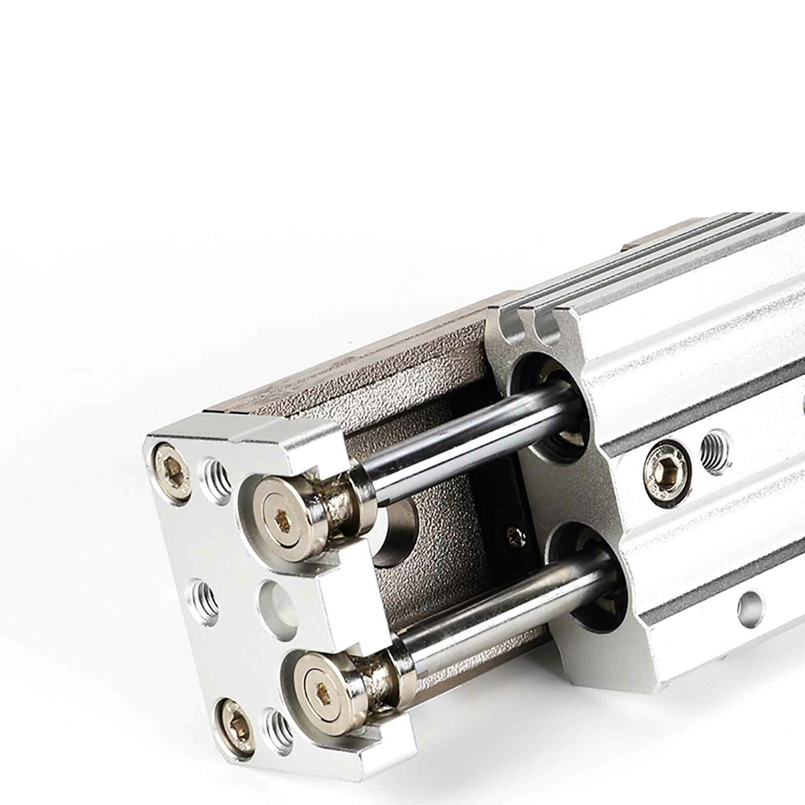 A SMC MXQ8-10, 8mm Bore Dia, 10mm Stroke, Slide Table Type: High ...