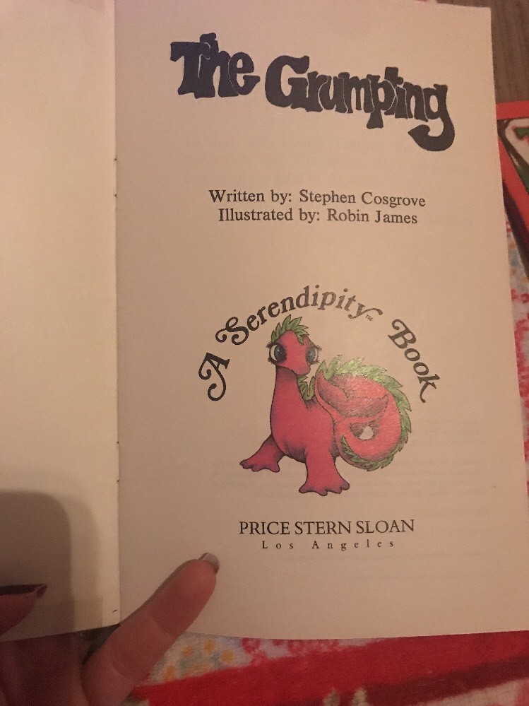 The Grumpling - A Serendipity Book by Stephen Cosgrove c1989 Good ...
