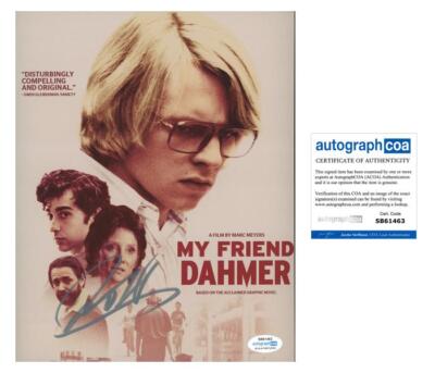 Ross Lynch "My Friend Dahmer" AUTOGRAPH Signed 'Jeff Dahmer' 8x10 Photo ...