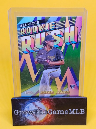 2024 Topps Chrome Update Jared Jones RC All-Etch Rookie Rush #CAERU-12 ...