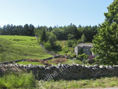 Photo 6x4 View West from the CB Inn car park, Arkengarthdale Arkle Town ...