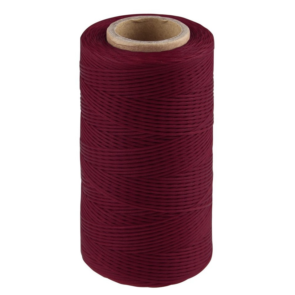 260m Leather Sewing Waxed Thread 1MM For Chisel Awl Upholstery Shoes ...