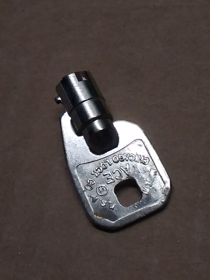 VENDING MACHINE SLOT TUBULAR BARREL KEY ACE CHICAGO # LC8872 LC 8872 | eBay