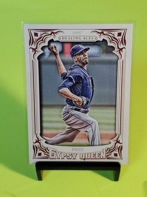 2014 David Price Topps Gypsy Queen #DA-DP Dealing Aces Insert | eBay