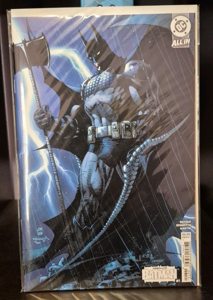 DC ALL IN SPECIAL FOIL COVER and Absolute DC Jim Lee Issue 1 Variants ...