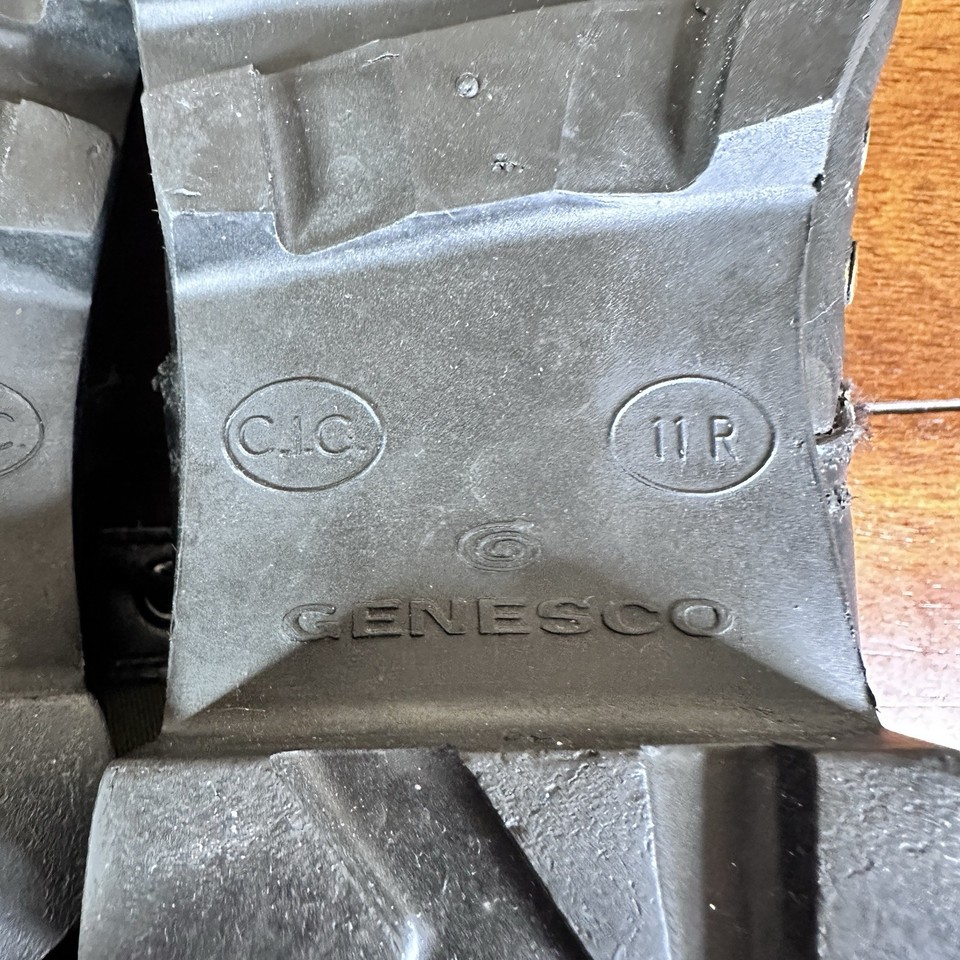 Vintage Jungle Genesco Combat Boots Spike Protective Mens Sz 11R ...