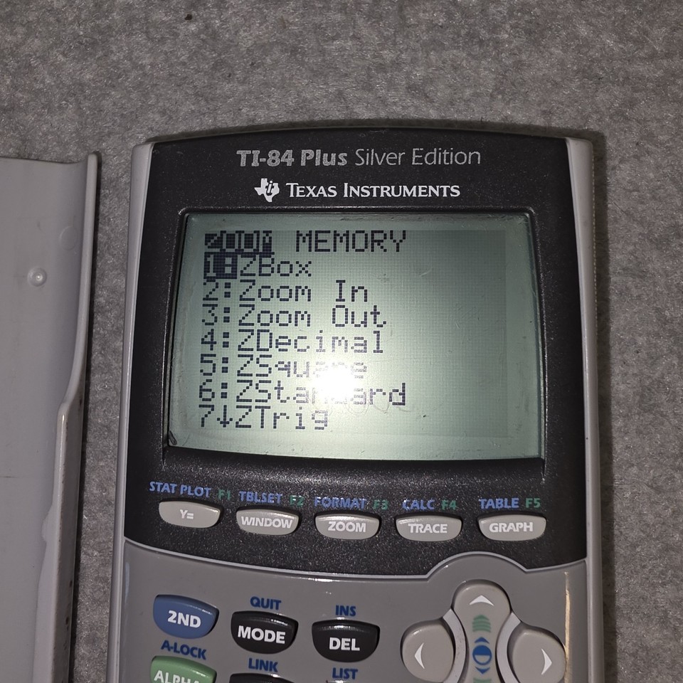 Texas Instruments TI-84 Plus Silver Edition Graphing Calculator Silver ...