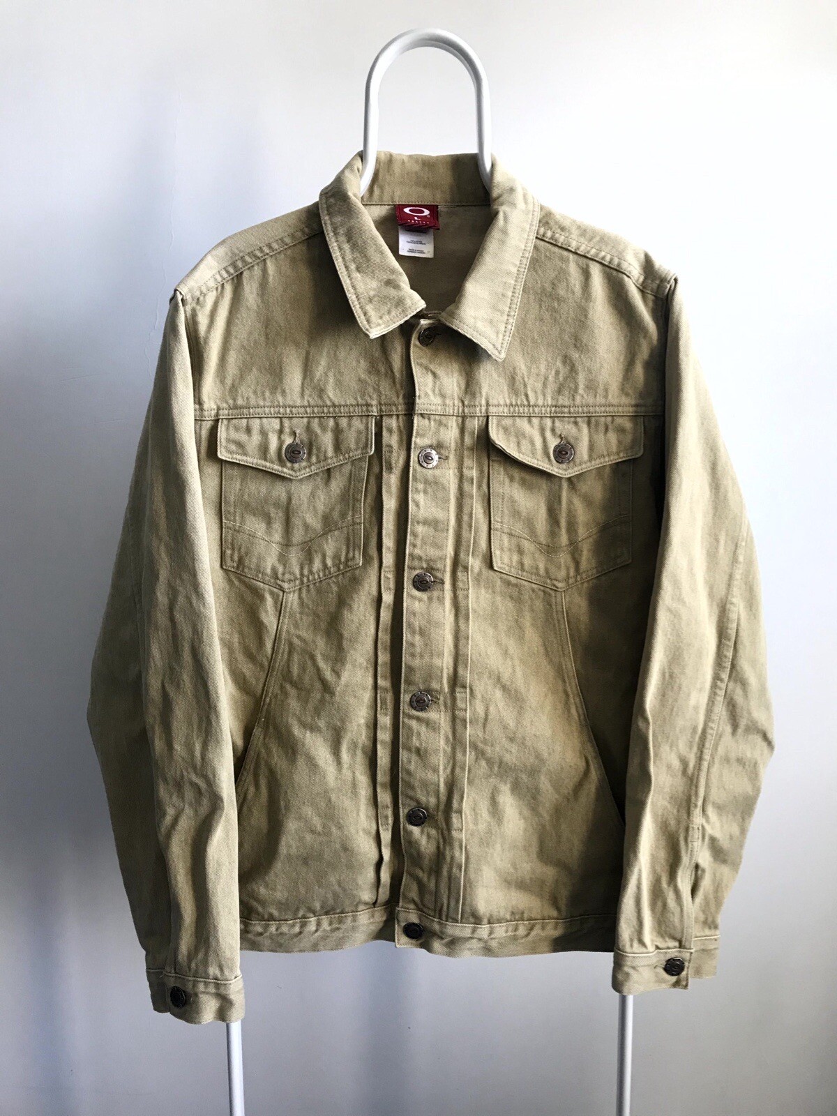 Vintage 2000’s Oakley Industrial Denim Jacket Size L - Gem