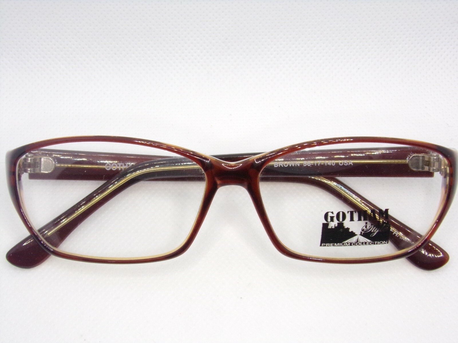 Gotham Style Gotham Style #217 Brown 56 17 140 Eyeglasses Frames | eBay