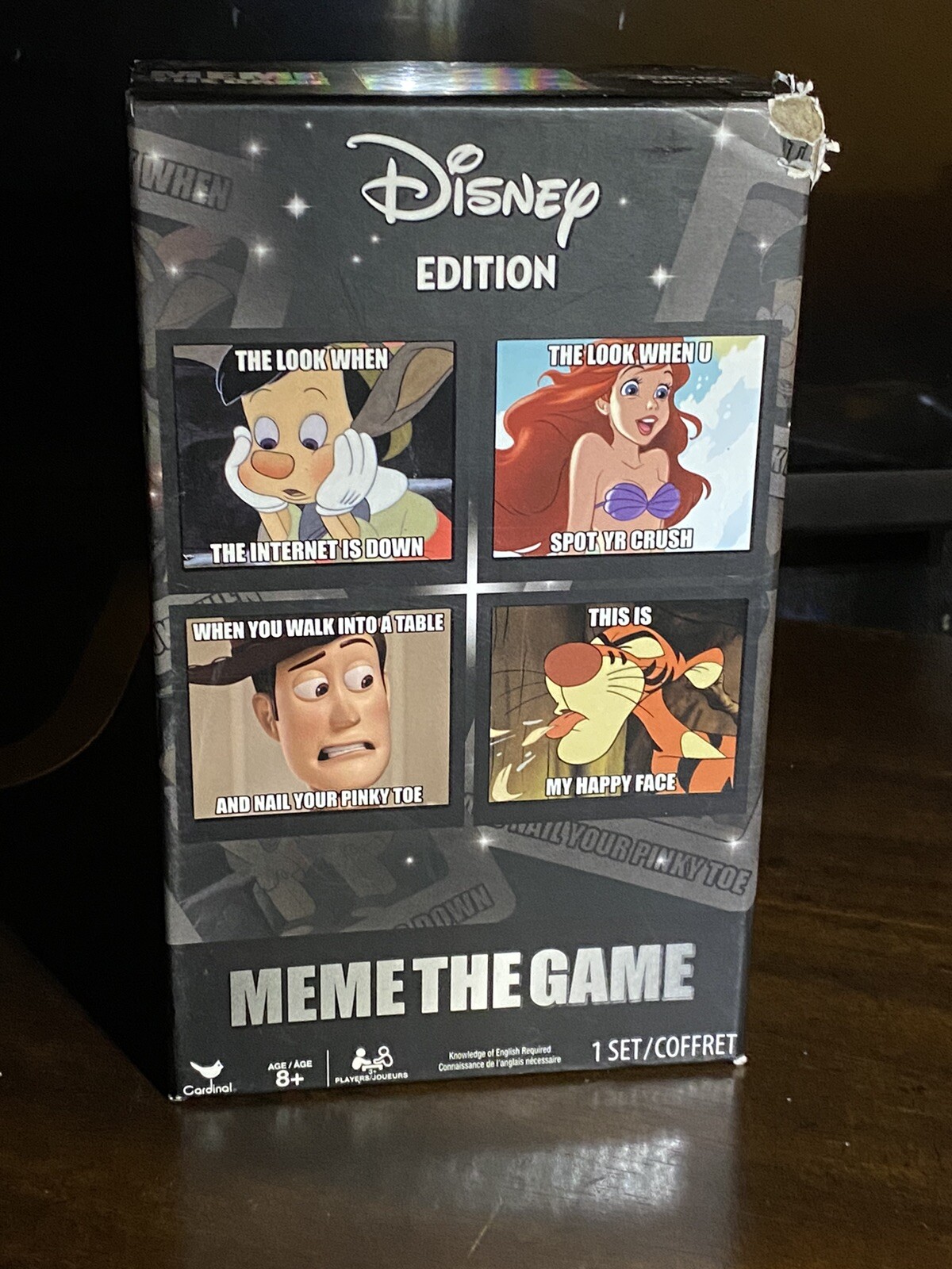 MEME The Game Disney Edition! Open Box New | eBay