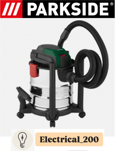 Parkside Wet And Dry Vacuum Cleaner - 20L | eBay UK