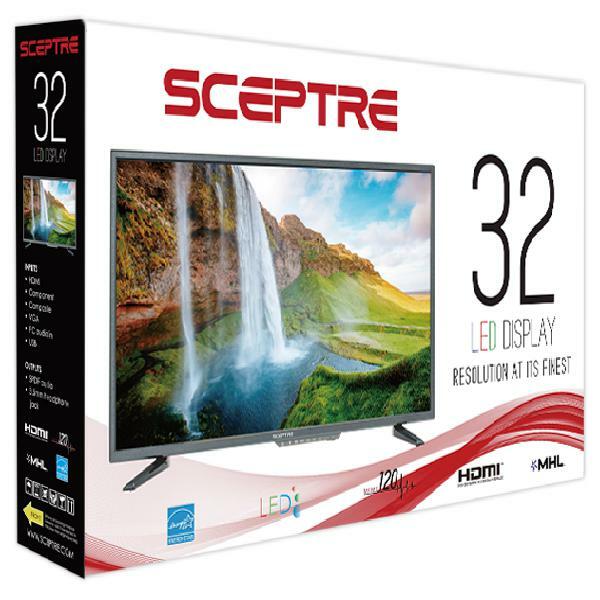 Sceptre 32" Class 720P HD LED TV X322BV-SR | eBay