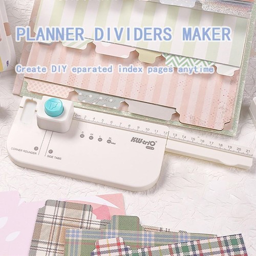 Label Punching Tab Punch Board Paper Craft Scoreboard Cutting Tool ...