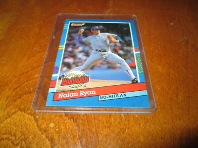 1991 DONRUSS BASEBALL CARD #BC 3 NOLAN RYAN INSERT TEXAS RANGERS | eBay