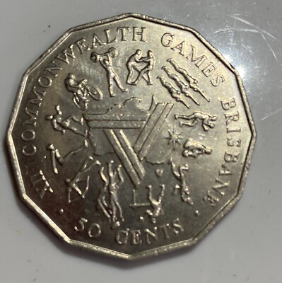 1982 50 cent coin - Commonwealth Games | eBay Australia