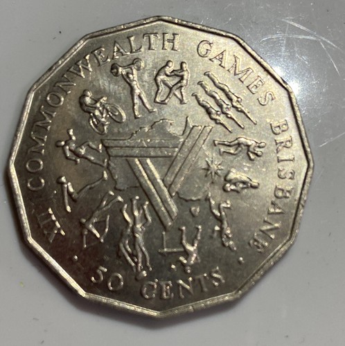 1982 50 cent coin - Commonwealth Games | eBay Australia