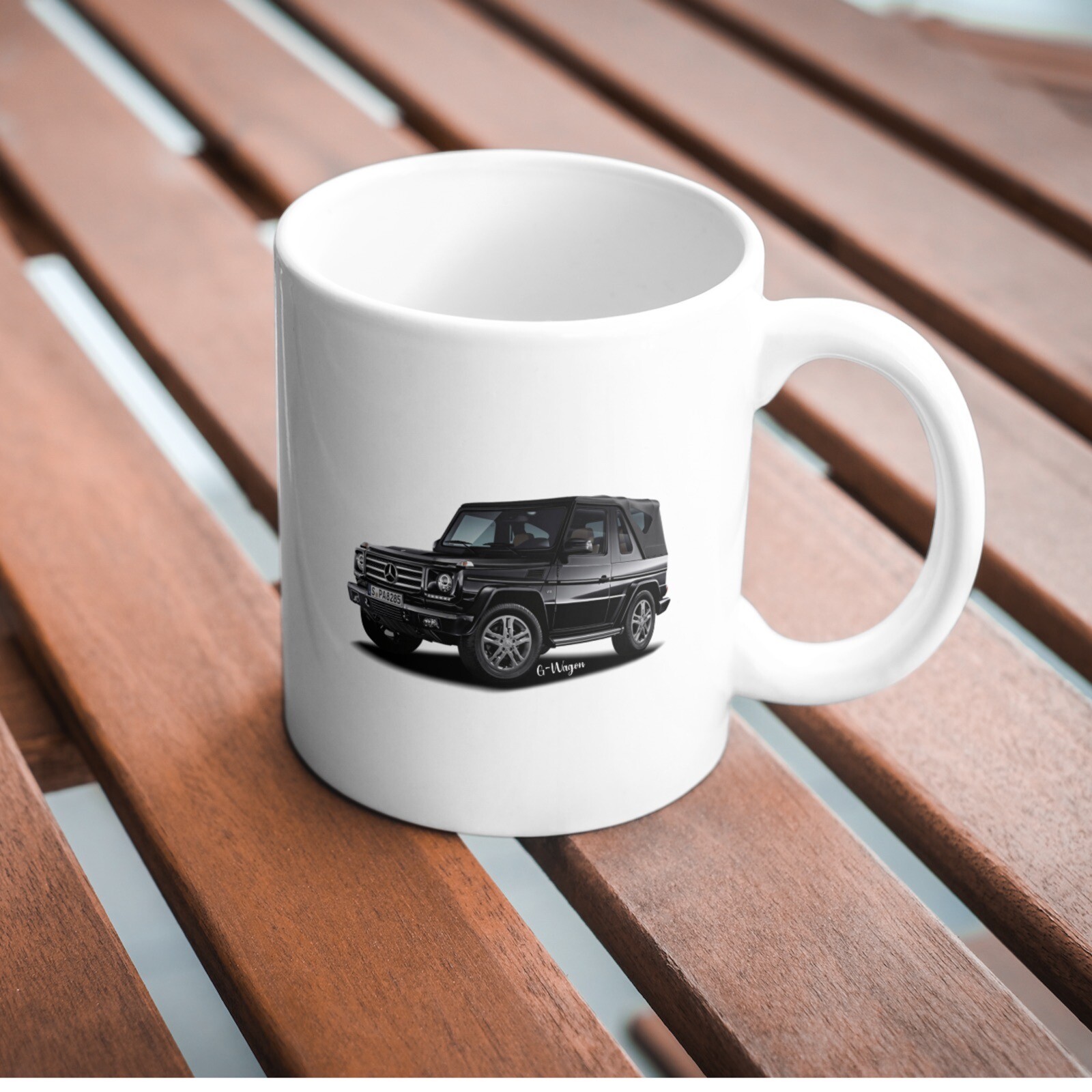 Mercedes G Wagon 11oz Coffee Mug Mercedes AMG Print Design With Gift ...