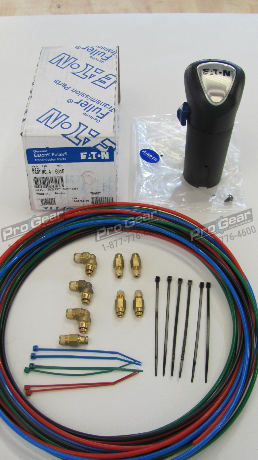 15 Speed Eaton Fuller Transmission A6915 Shift Knob & 4 line Air Line ...