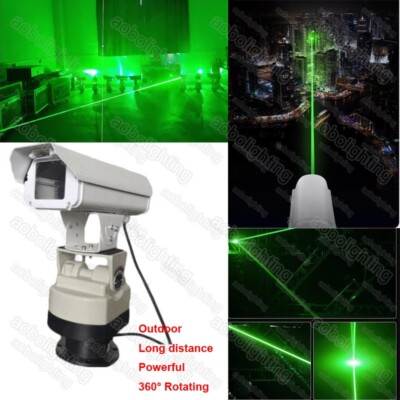 Power 2W Green LASER Pest Outdoor Waterproof Animal Bird Repellent ...