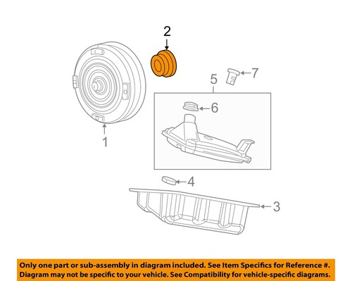 CHRYSLER OEM 08-10 Avenger Transaxle Parts-Converter Seal 5222629 | eBay