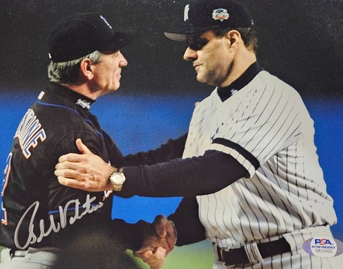 Coach BOBBY VALENTINE Signed 8x10 Photo-NEW YORK METS-PSA | eBay