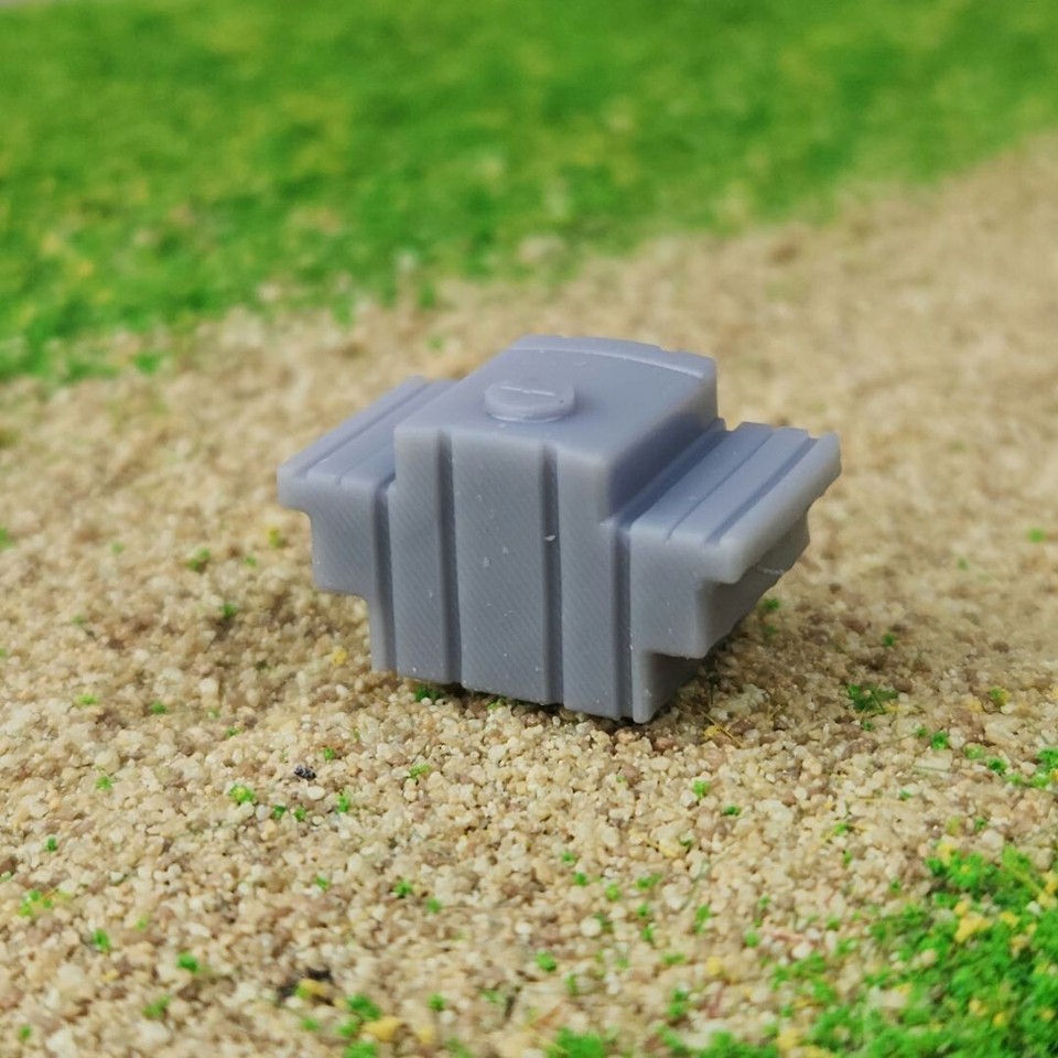 1:87 HO Scale 3D Printed 300 Gallon Truck Bed Liquid Transportation ...