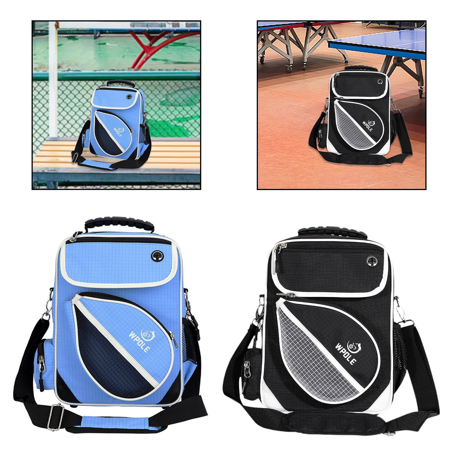 Ping Pong Racket Storage Bag Table Tennis Shoulder Bag Ping Pong Bag ...