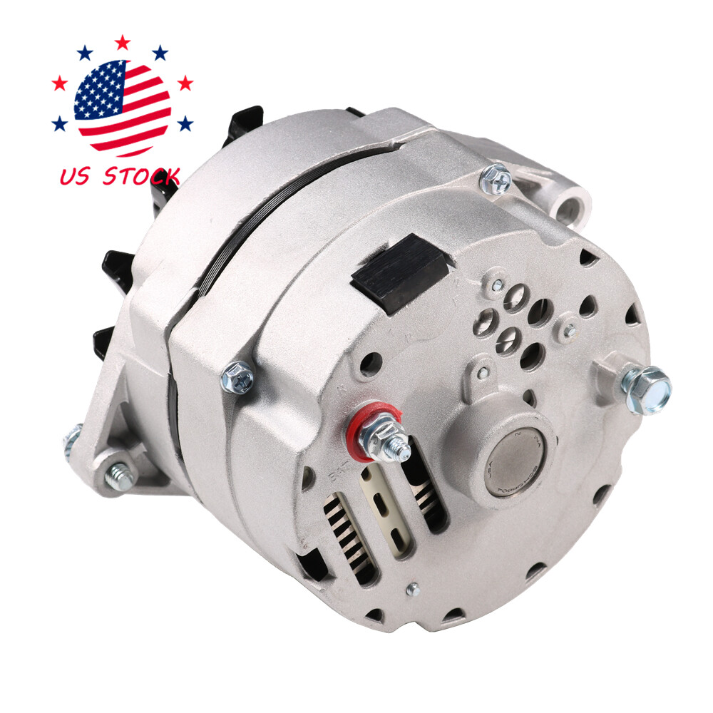 For Chevy One 1 Wire 105 Amp Delco 10Si Self-Exciting Alternator High ...
