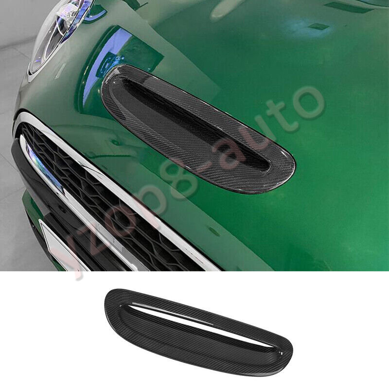For Mini Cooper Clubman F54 Carbon Fiber Hood Air Vent Protector Cover ...