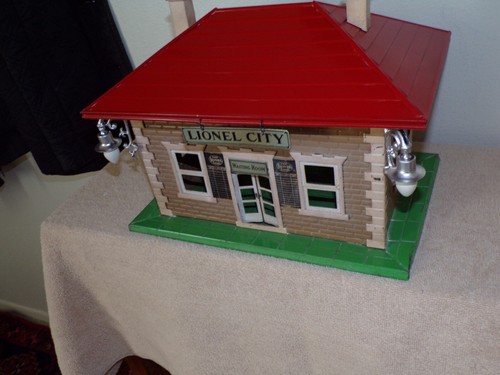 Lionel original Prewar 124 Lionel City Station, late colors in super ...