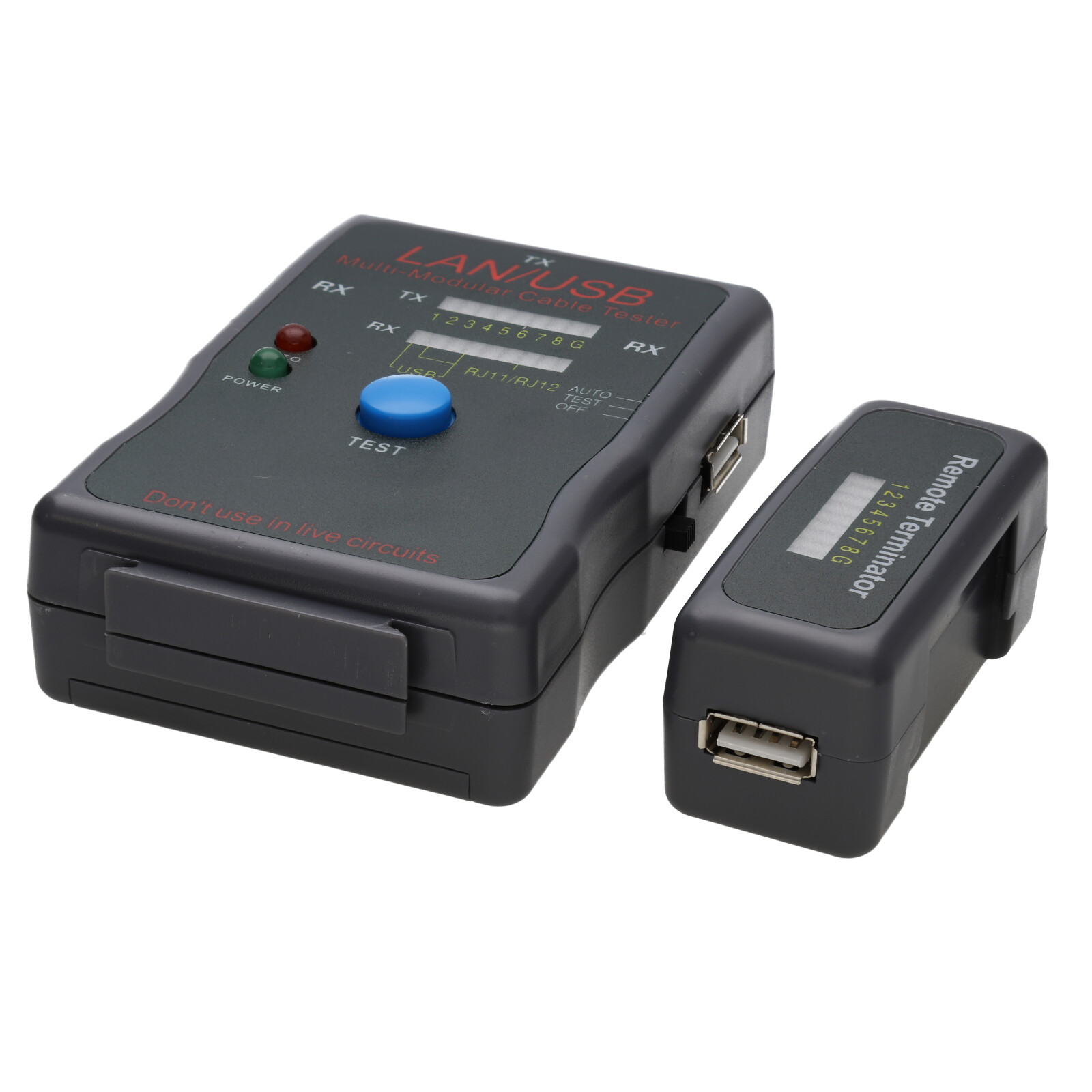 Cable Tester for Network RJ45/RJ11/RJ12 Ethernet UTP/STP Shielding ...